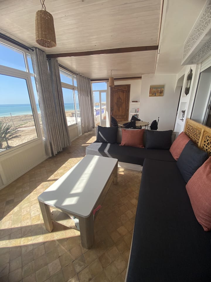 Vue Mer + Rooftop Privé , Banana Point - Marokko