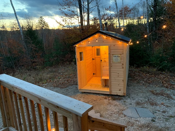 Romantic Mountain Cabin • Private Finnish Sauna - New Hampshire (State)