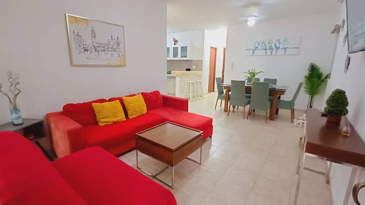 Amplio Y Acogedor Departamento En Planta Baja - Playa del Carmen