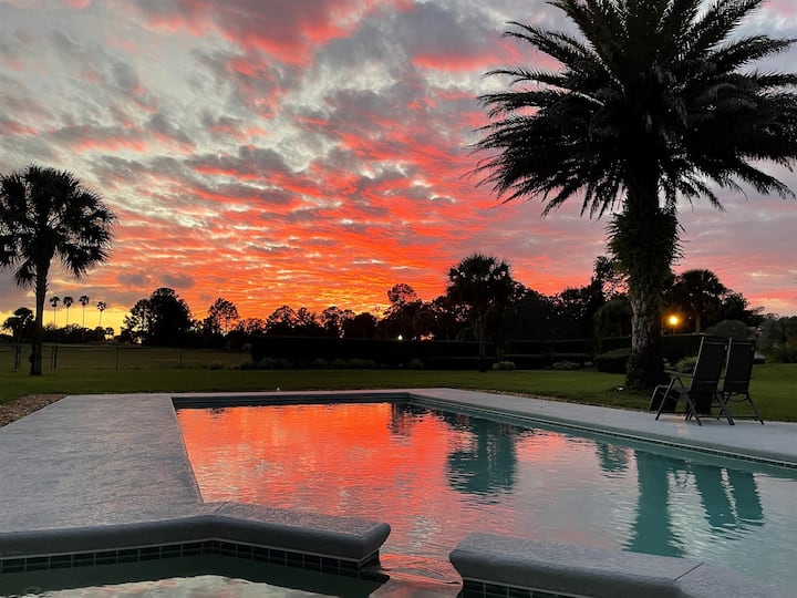 Chasing Buoys At Swiss! Stunning Golf Course Home! - Groveland, FL