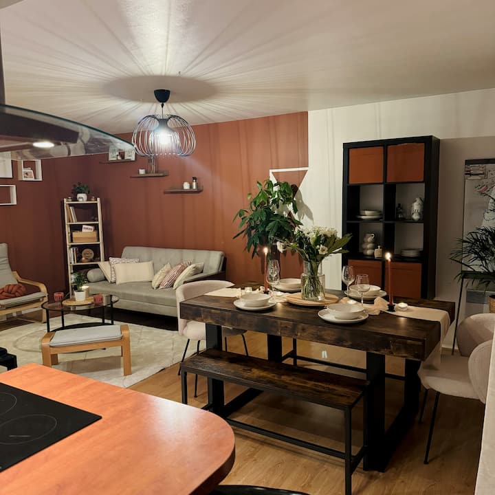 ÉLégant Appart Chic  : Idéal Pour 6 Pers à Paris!" - Aubervilliers