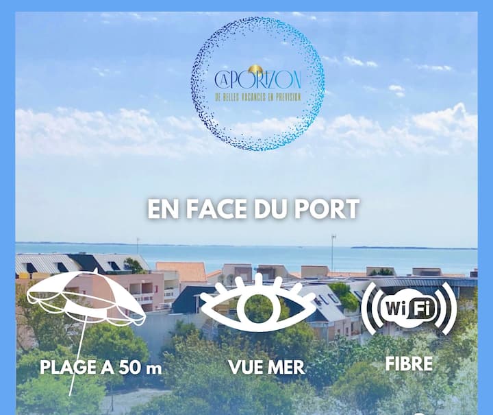 Caporizon-cap239-vue Mer-50m Plage - La Rochelle