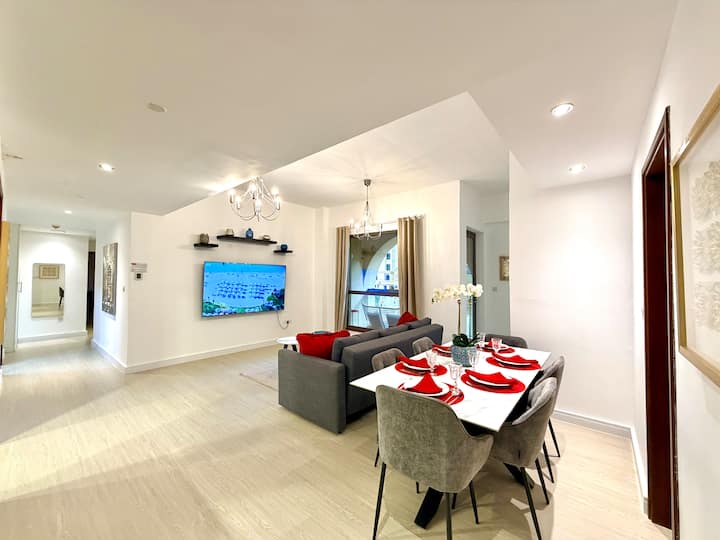 Stylish 4br On Jbr Beach Walk, Near Mall & Metro - Dubai