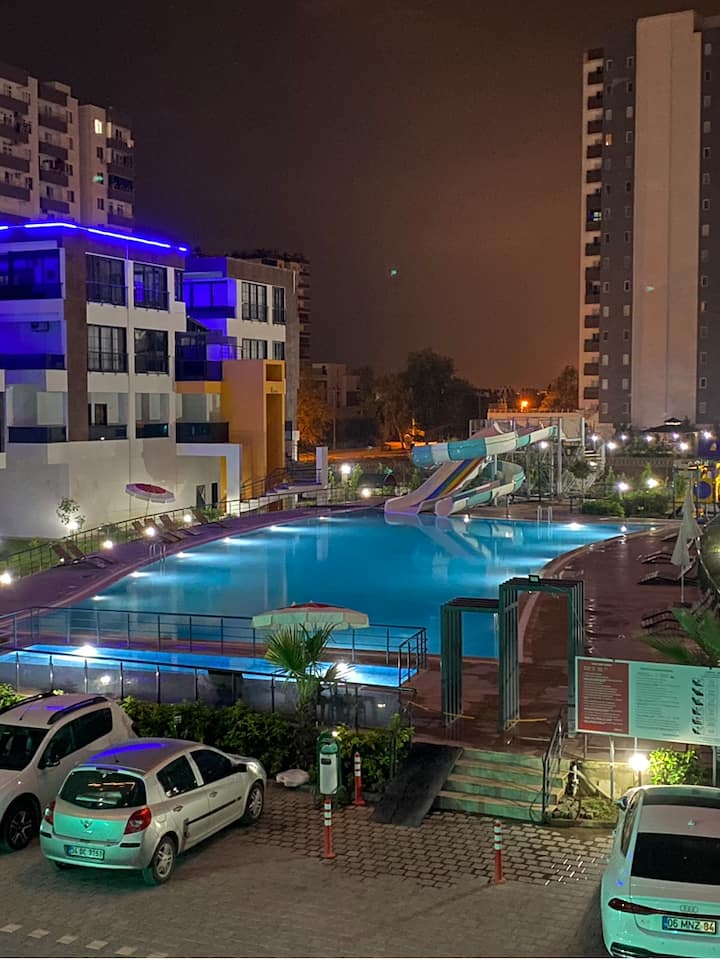 Прекрасная квартира с бассейном - Erdemli