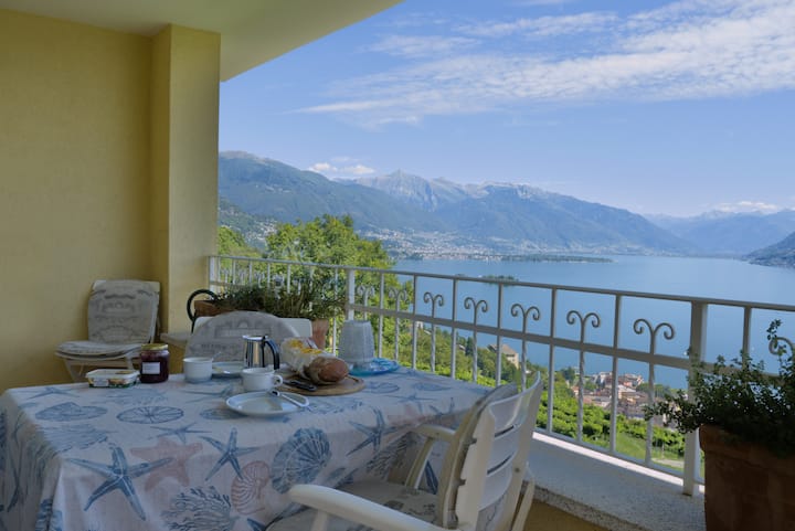 Lakeview With Terrace & Piano Brissago - Brissago