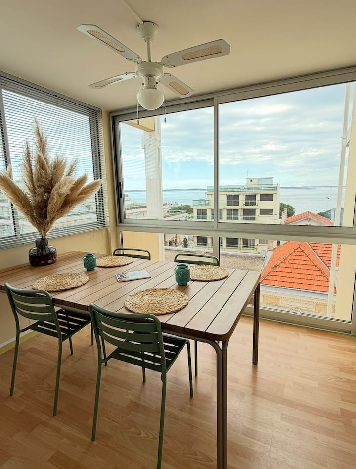 Appartement Familial Avec Vue Sur Mer - Arcachon
