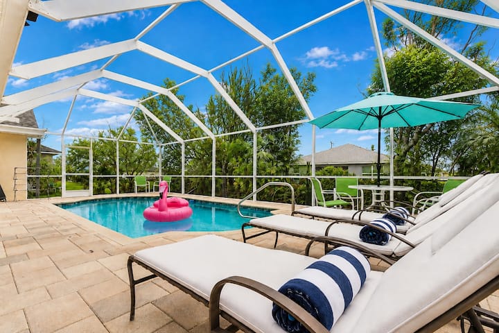 Casa Del Mar W/ Heated Pool & Outdoor Tv - Pine Island, FL