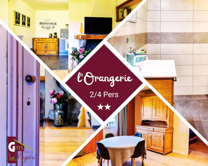 Gîte "L'orangerie" La Rogerie - 2/4 Personnes - Clairvaux-les-Lacs