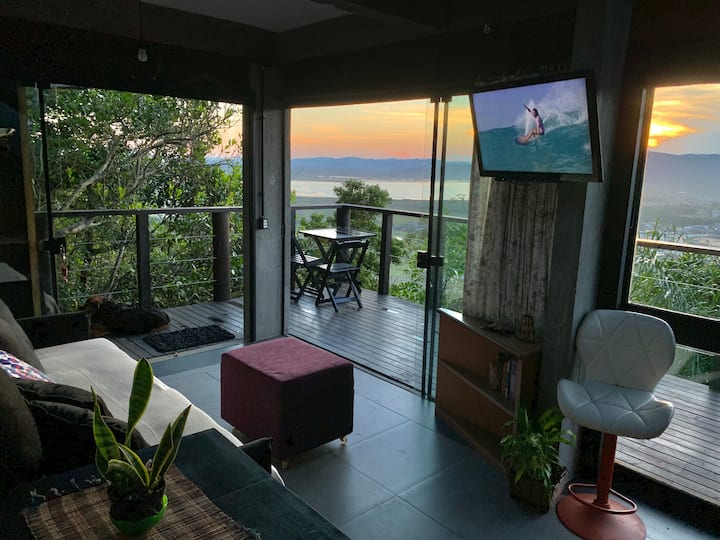 Refúgio Privativo Com Pôr Do Sol Espetacular - Garopaba