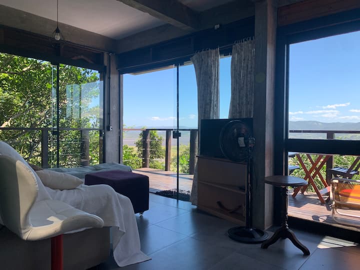Casa Loft, Pôr Do Sol Incrível, Praia Do Silveira - Garopaba