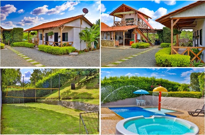 Finca Privada A 2 Km De Panaca, Piscina Y Jacuzzi - Quimbaya