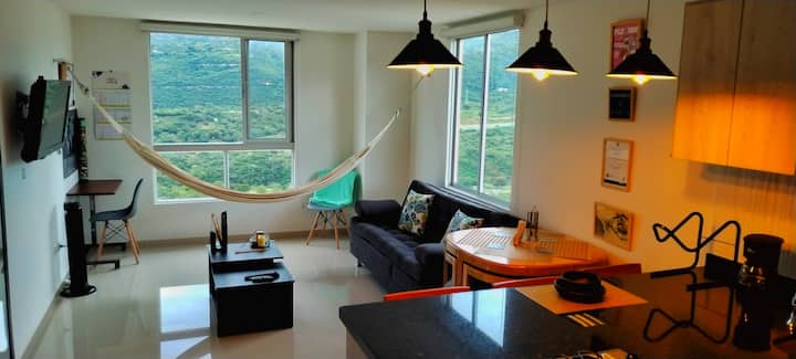 Apartamento Con Espectacular Vista En San Gil - Barichara