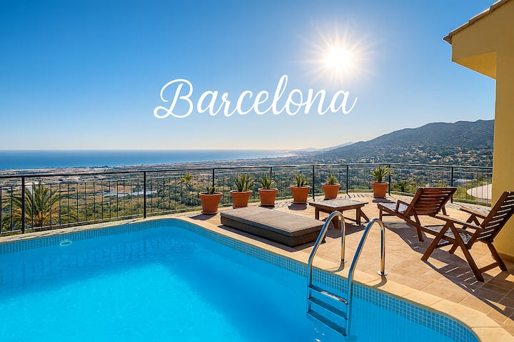 Barcelona Villa, Pool And Amazing Sea View & Beach - El Masnou