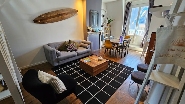 Duplex Quartier Balnéaire. Villa Le Soleil. - Criel-sur-Mer