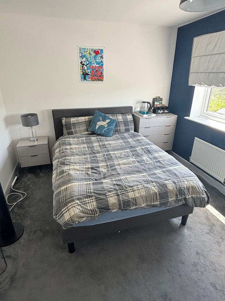Spacious Double Room - Hospital , Hpc , M5 J23 - Bridgwater