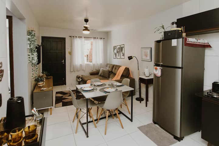 Casa C Ar, Churrasqueira 5 Mnts De Carro Da Praia - Guaratuba