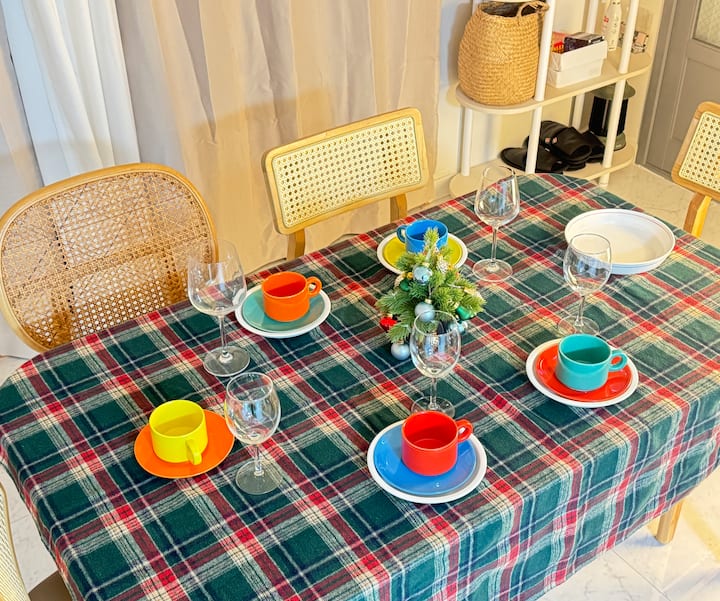 감성최고 & 넓은 잔디 옥탑 지하철역 앞 피크닉감성숙소 - Busan