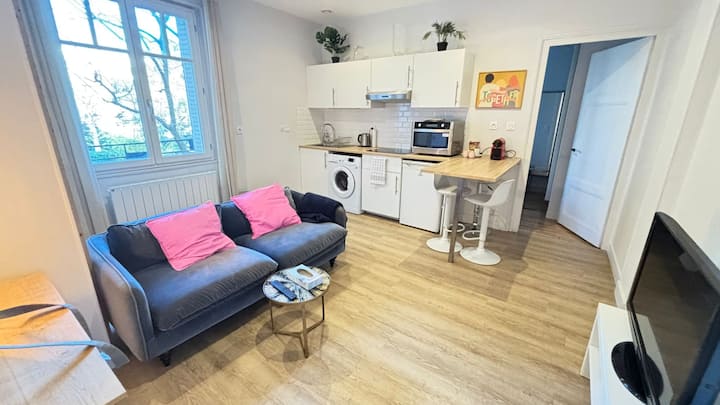 "L'escale" : Cosy T2 Pour 2 Personnes - Lyon