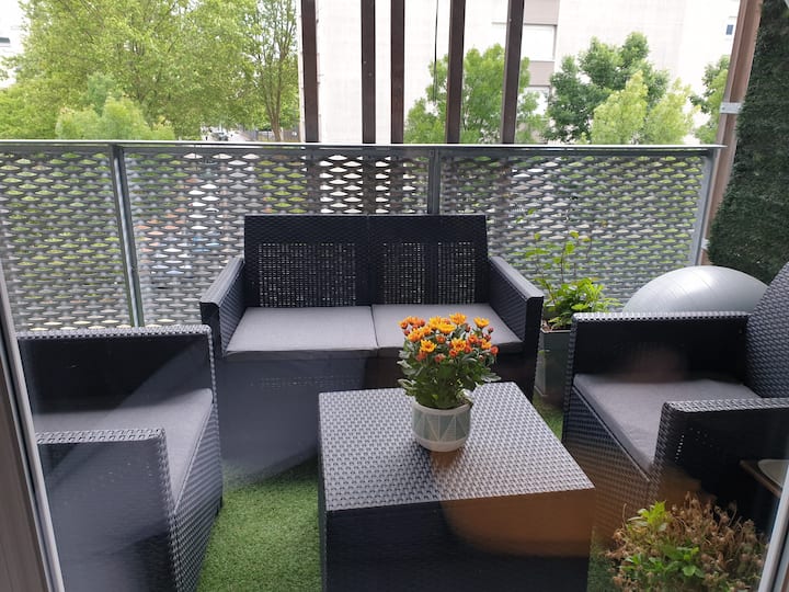 Appartement Proche Du Stade De Lyon - Groupama Stadium - OL