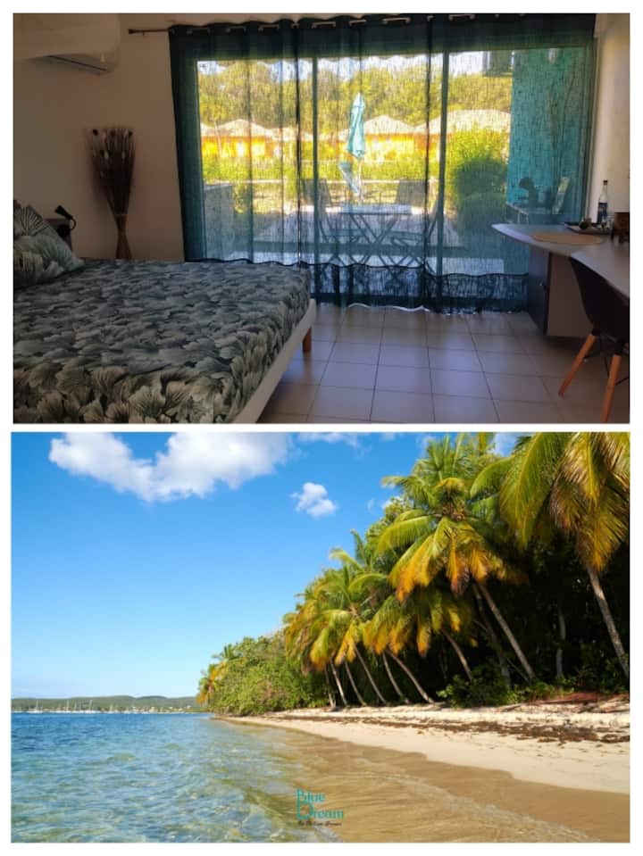 Appartement Dans Résidence Avec Accès Direct Plage - Marie-Galante