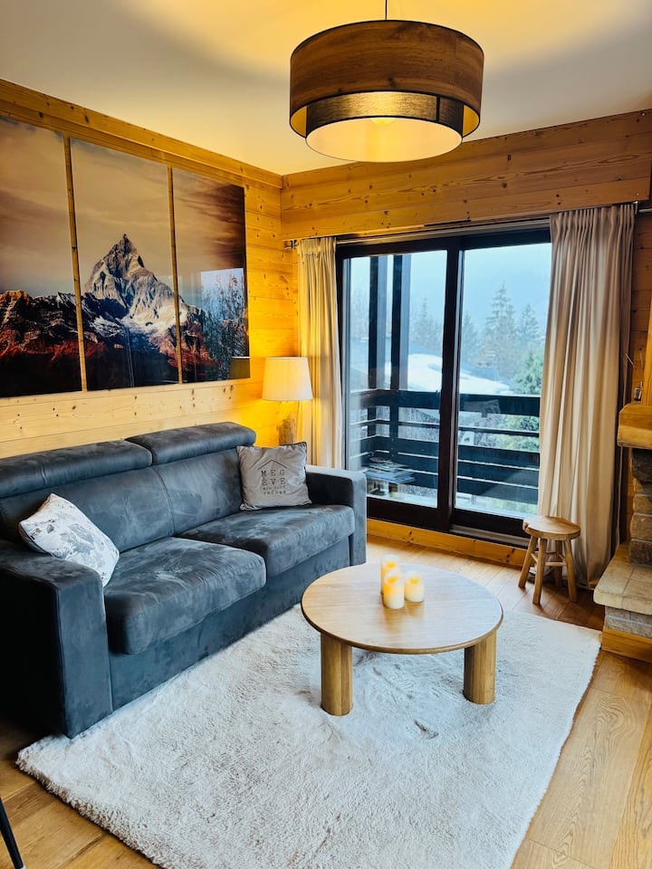 Charmant Appt à Rochebrune Avec Parking Int. - Megève