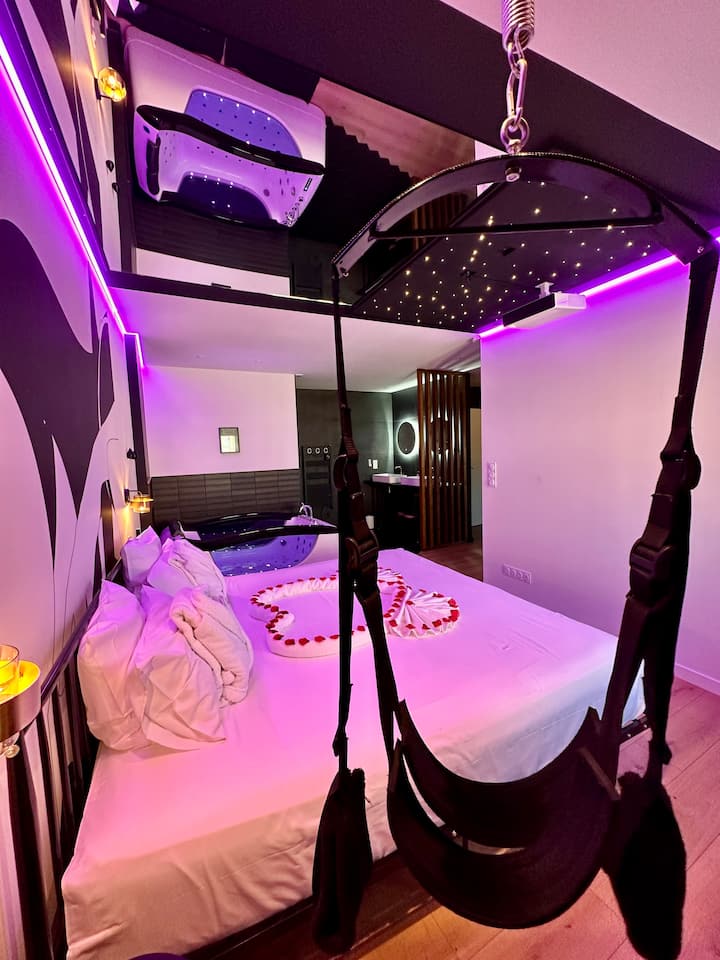 La Belle Nuit - Nuit ÉToilée Romantique Jacuzzi - Saint-Gilles