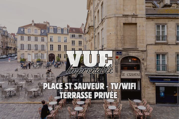 Le Charme De La Place Saint Sauveur - Caen