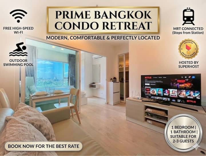 #06 | Cozy 1 Bedroom - City View - Bangkok