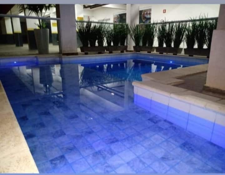 Ap Em Olímpia C/ áRea De Churrasqueira, Piscina Jr - Olímpia
