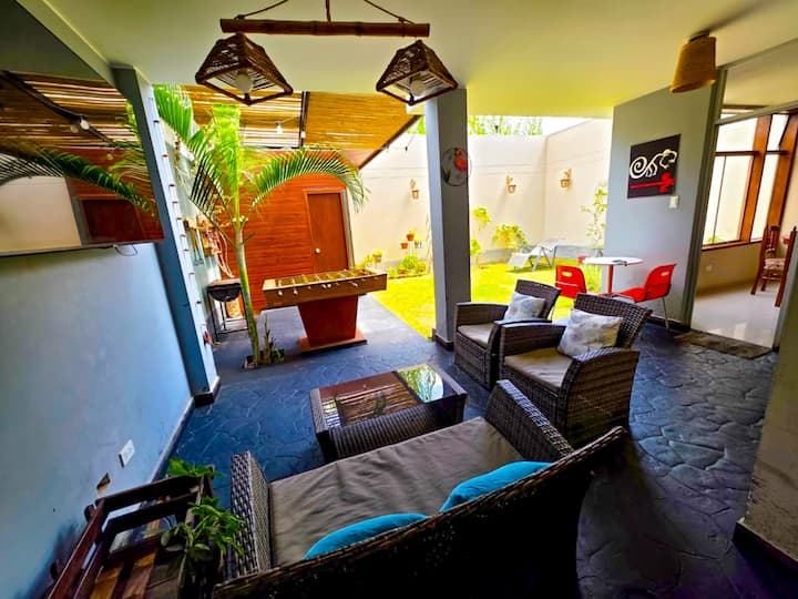 Amplia Casa , Terraza Grande ,Parrilla ,Piscina - Ica