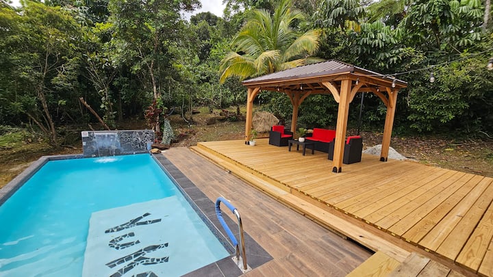 Cabaña Privada Yuké A 4 Minutos De Las Pailas - Porto Rico