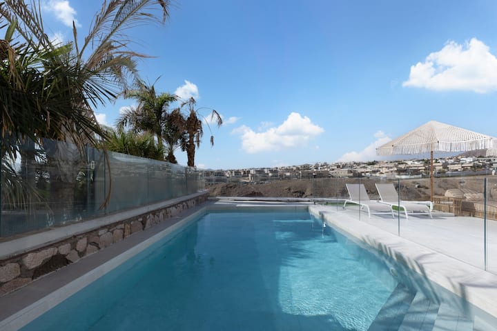 Villa Renso - 6 Bedrooms Heated Pool With Sea View - Eilat