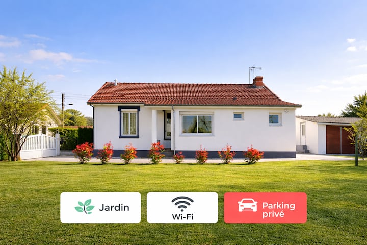 Maison Cosy Avec Jardin, Parking Gratuit - Montluçon
