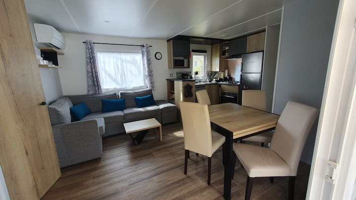 Mobil-home Clim- Camping Piscine - Domaine Dugny - Chaumont-sur-Loire