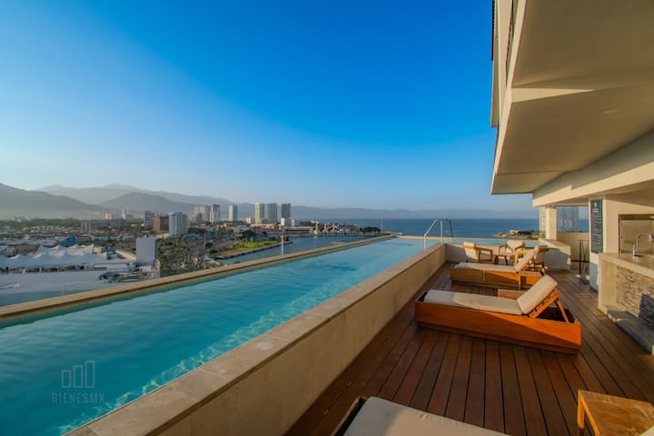 Moderno Departamento Cerca A La Playa - Puerto Vallarta