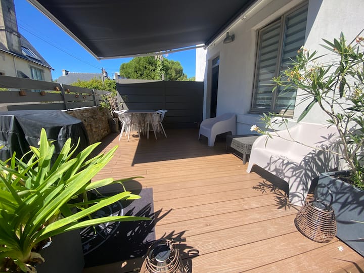 Maison De Vacances, La Plage Au Bout De La Rue - Concarneau