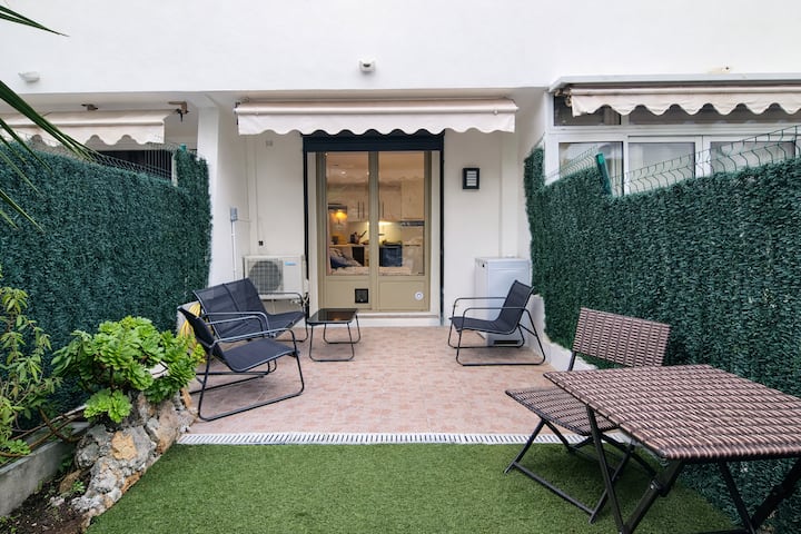 Studio Tout Confort Avec Jardin - Croisette Cannes - Cannes