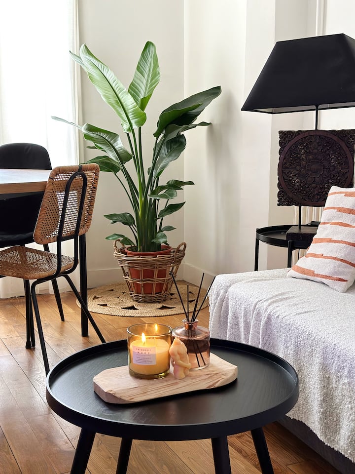 Superbe Appartement Parisien, 15min De Châtelet - ibis Paris Porte de Clichy Centre