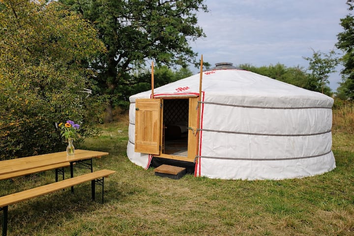 Delightful 28m2 Authentic Yurt With Modern Design. - Dalfsen