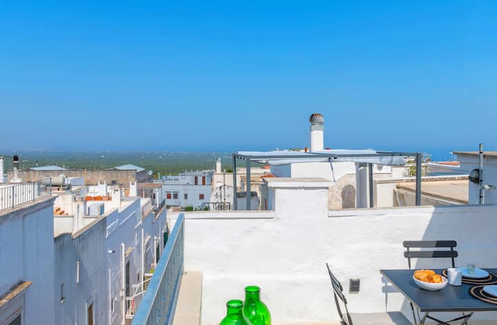 Casa Nido Ostuni Stadthaus Mit Meerblick Terrasse - Ostuni