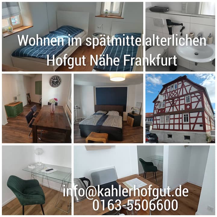 Kahler Hofgut - Möblierte Zimmer Und Wohnungen - Seligenstadt