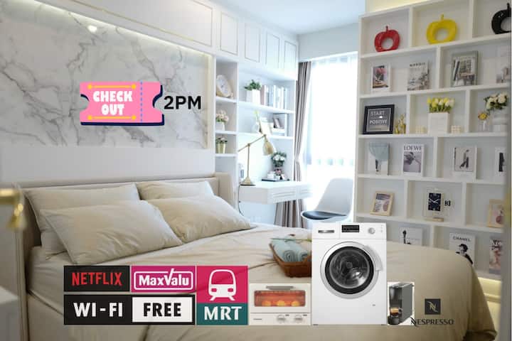 Entire Room, Stay Safe & Just Steps From Mrt 0 M. - Bangkok