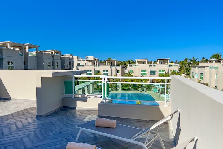 Penthouse *Resort With Private Beach*concjerge - Punta Cana