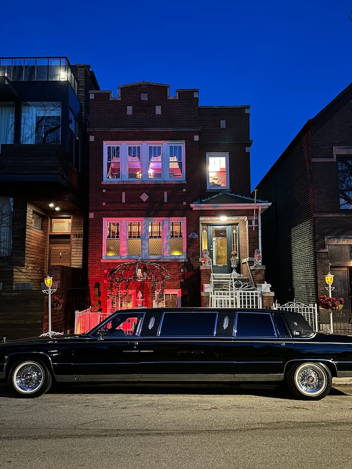 Twin Lions Lodge • Private Hotel W/ Speakeasy - Chicago, IL