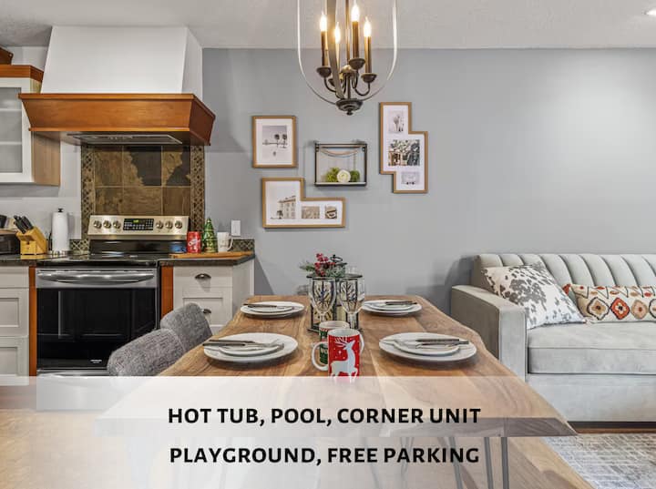 Quiet Serenity- Hot Tub, Pool, Free Parking-l109 - Canmore