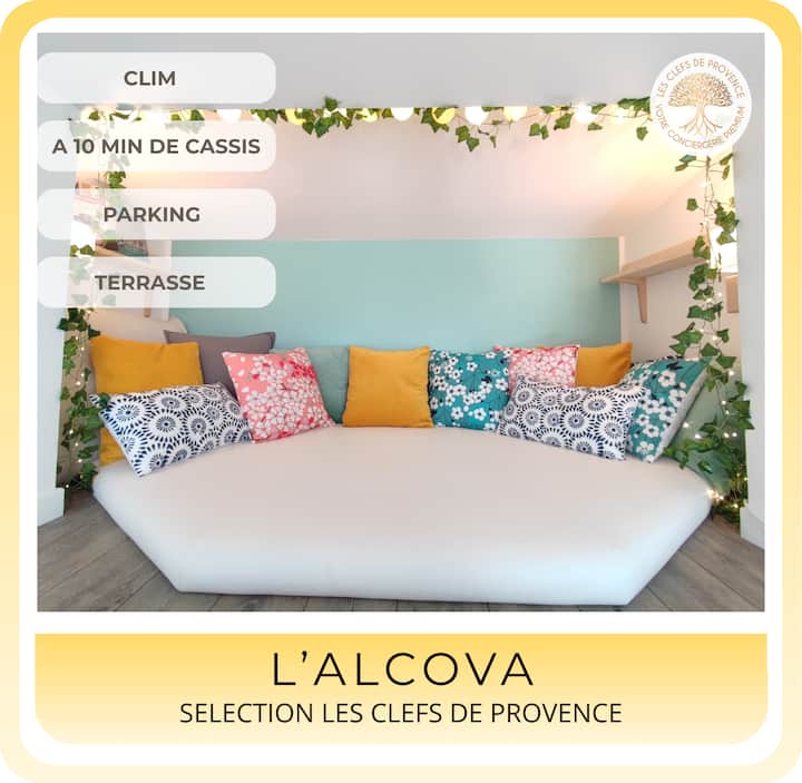 L'alcova - Superbe T2 Terrasse A 5 Min De Cassis - Roquefort-la-Bédoule