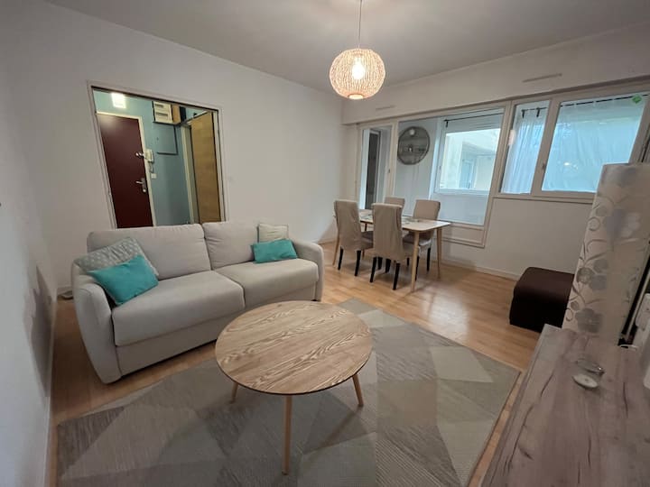 Grand T2 Calme Centre Ville Avec Garage Sécurisé - Rennes