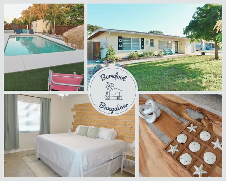 Saltwater & Heated Pool Home, Near Downtown - Siesta Key, FL