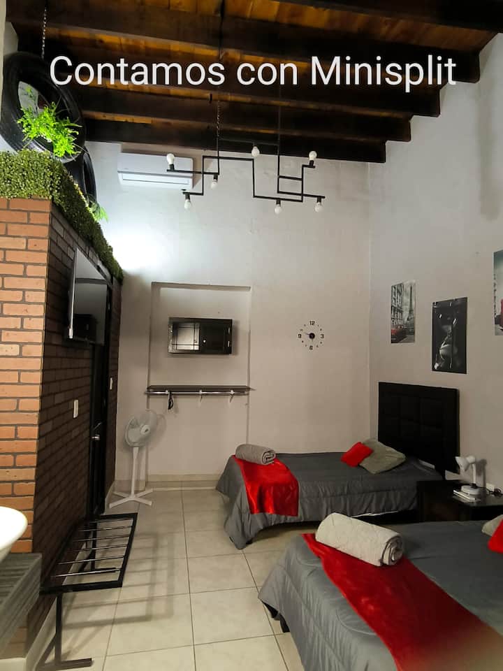 Loft Minimalista En El Centro De Saltillo - Saltillo