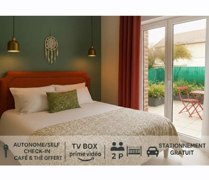 Charme & Terrasse Privée Au Swan B&b - Cléon